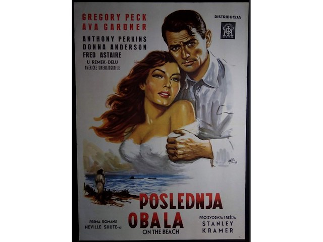 POSLEDNJA OBALA (1959) Ava Gardner FILMSKI PLAKAT
