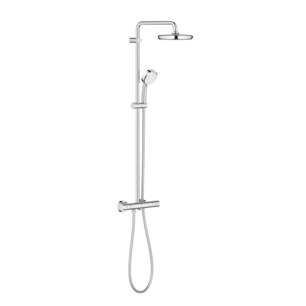 GROHE TEMPESTA COSMOPOLITAN SYSTEM 210 TERMOSTATSKA BATERIJA SA USPONSKIM TUŠEM 27922001