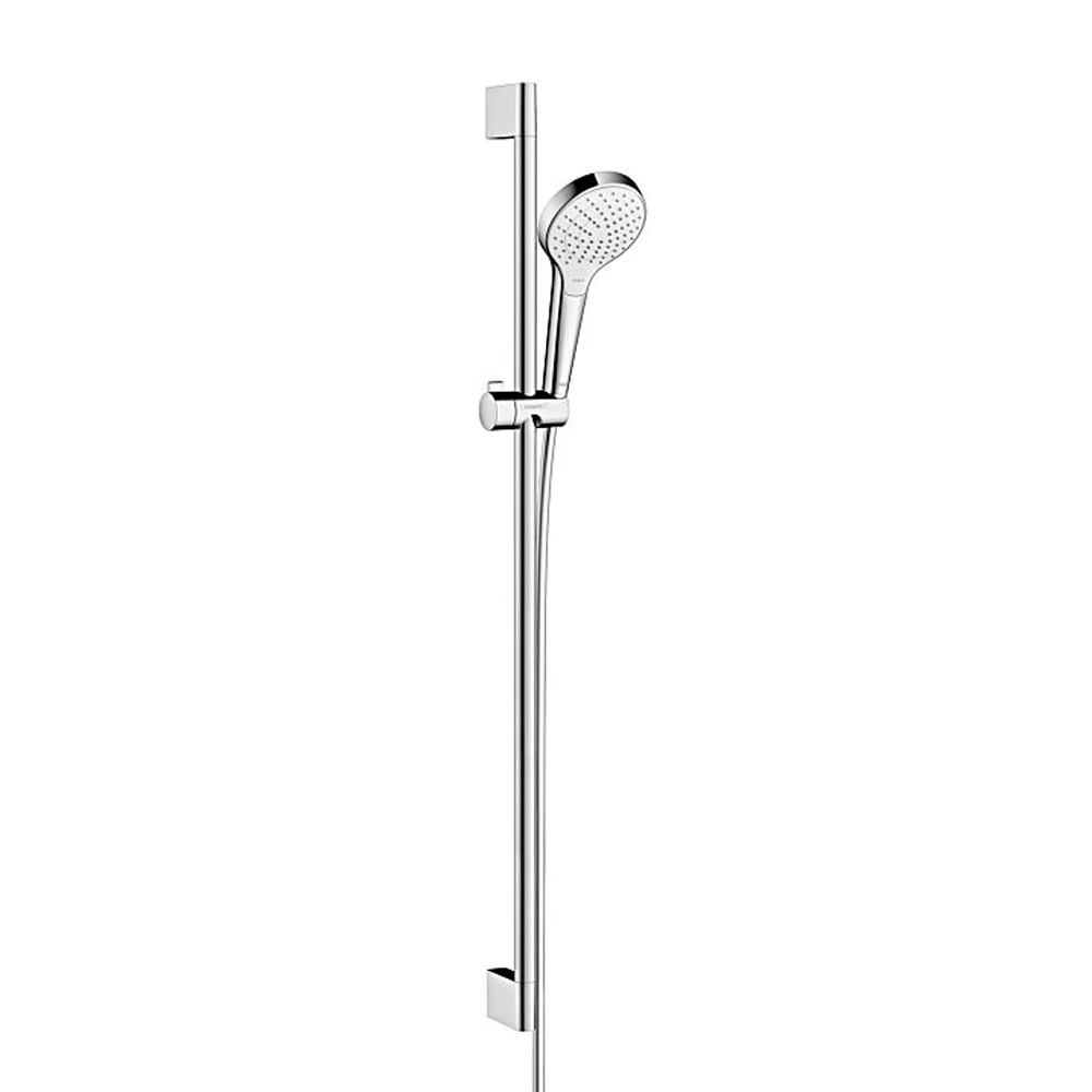 Hansgrohe Croma Select S 3F 90cm klizna šipka i tuš ručica bela 26592400