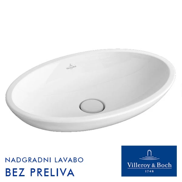 VILLEROY & BOCH LOOP & FRIENDS NADGRADNI LAVABO 63X43 5151 11 01