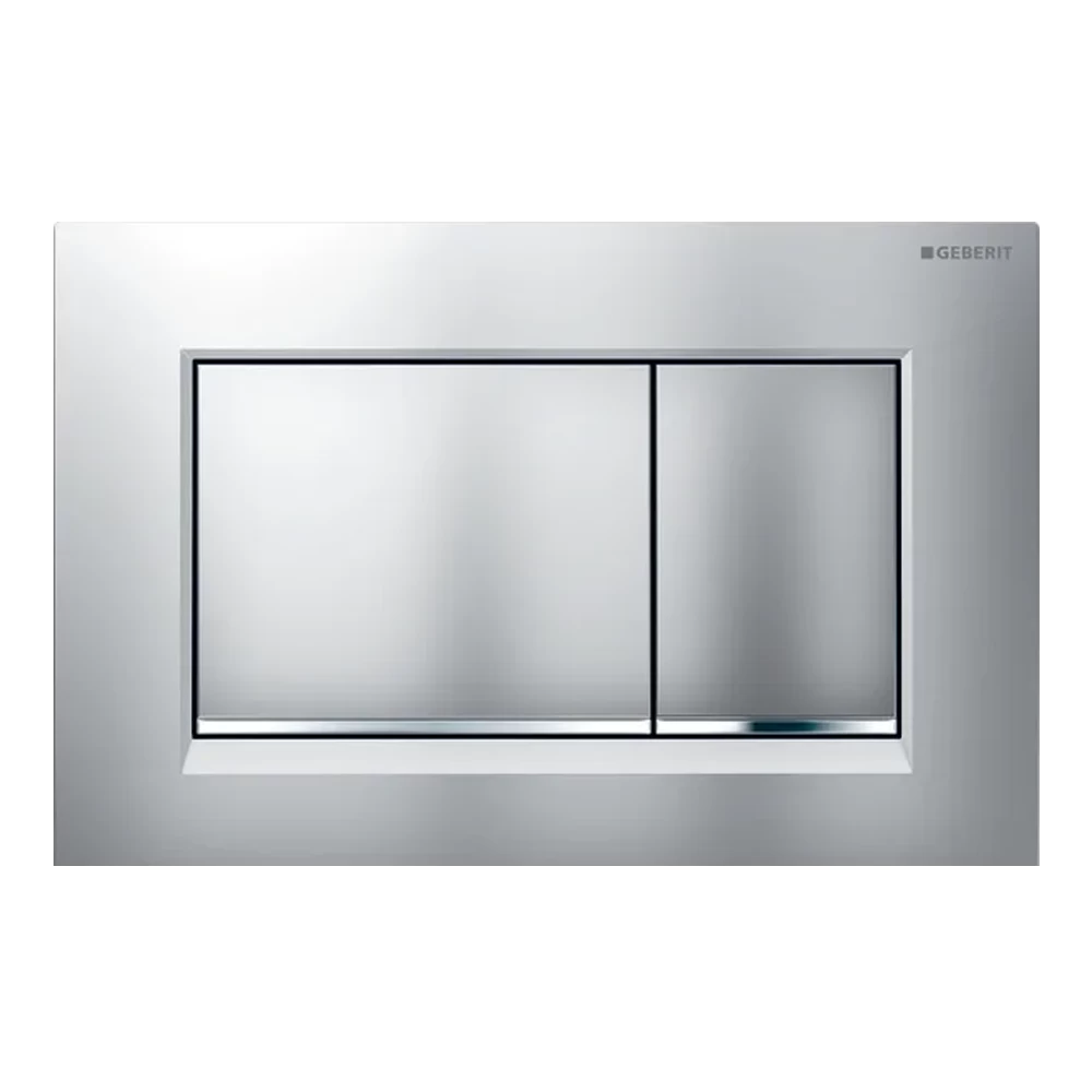 GEBERIT Taster Sigma30 Hrom Mat-Hrom Sjaj-Hrom Mat Easy Clean 115.883.JQ.1