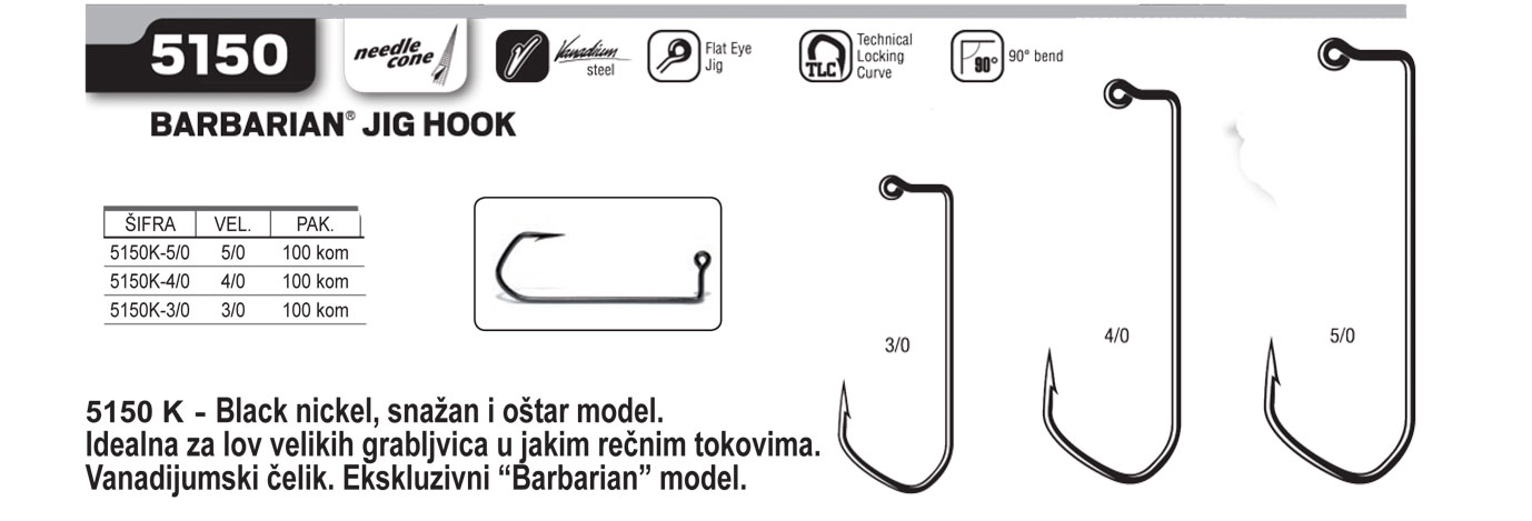 5150 K (7150 BN)-JIG – pak. 100 komada