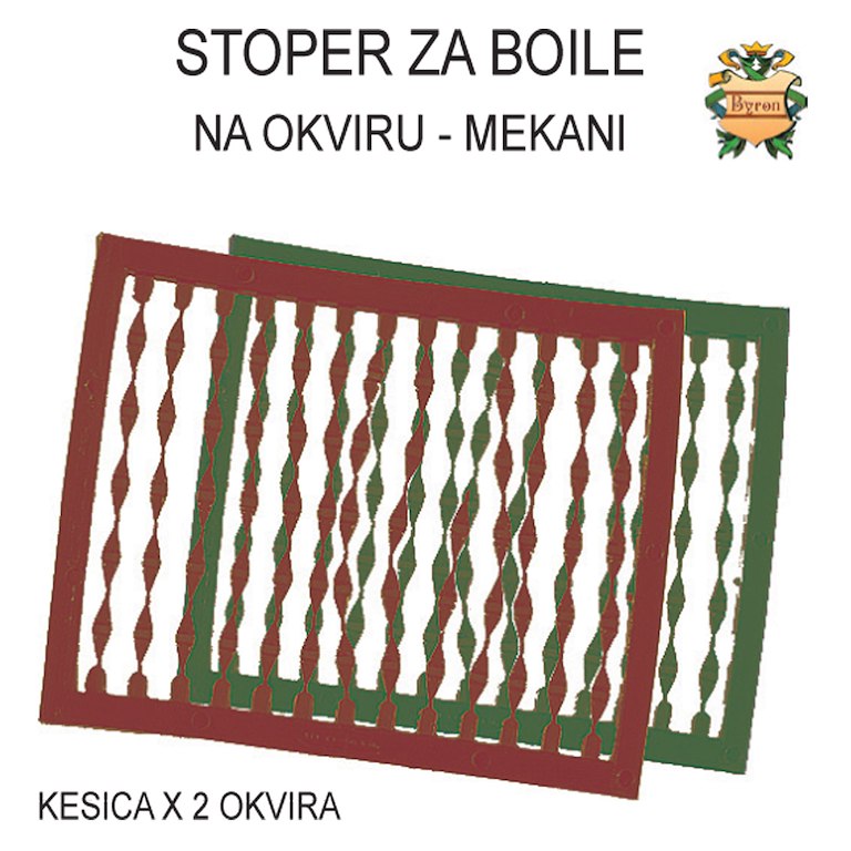 Stoper za boile na okviru – mekani Byron