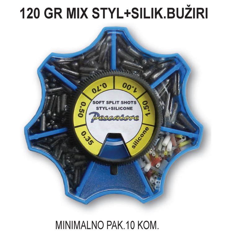 Mix STYL + SILIKONSKI BUŽIRI 120 gr