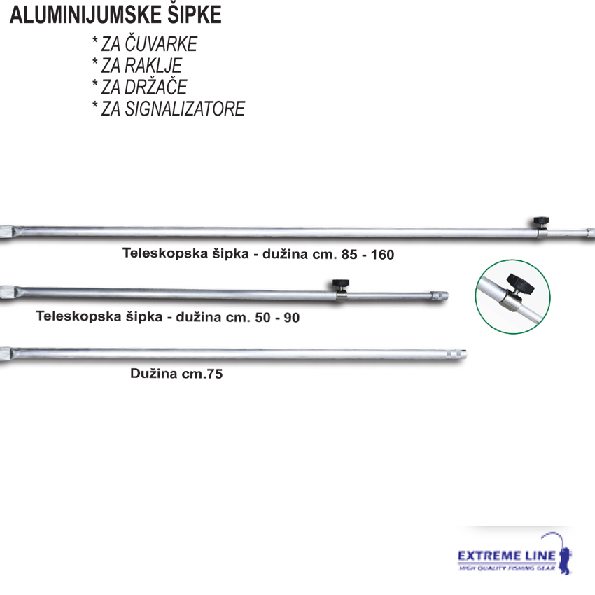 ŠIPKA ALUMINIJUMSKA