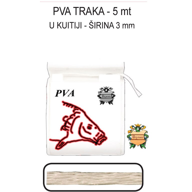 PVA traka – 5 mt u kuitiji – širina 3mm