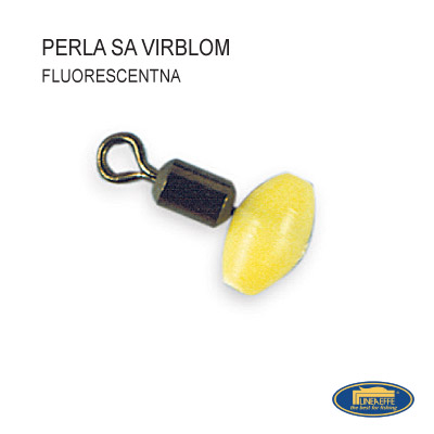 Perla sa virblom fluorescentna