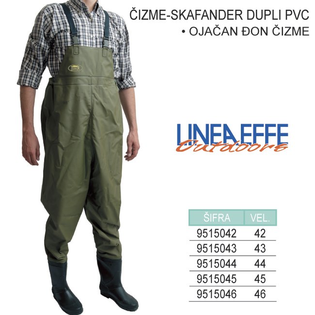 ČIZME / SKAFANDER – DUPLI PVC