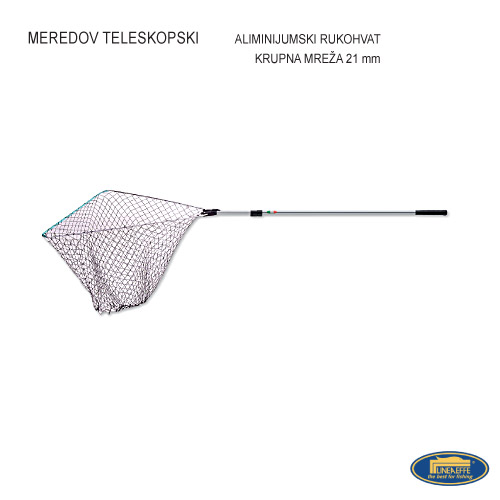 Meredov teleskopski – aluminijumski rukohvat, krupna mreža 21 mm