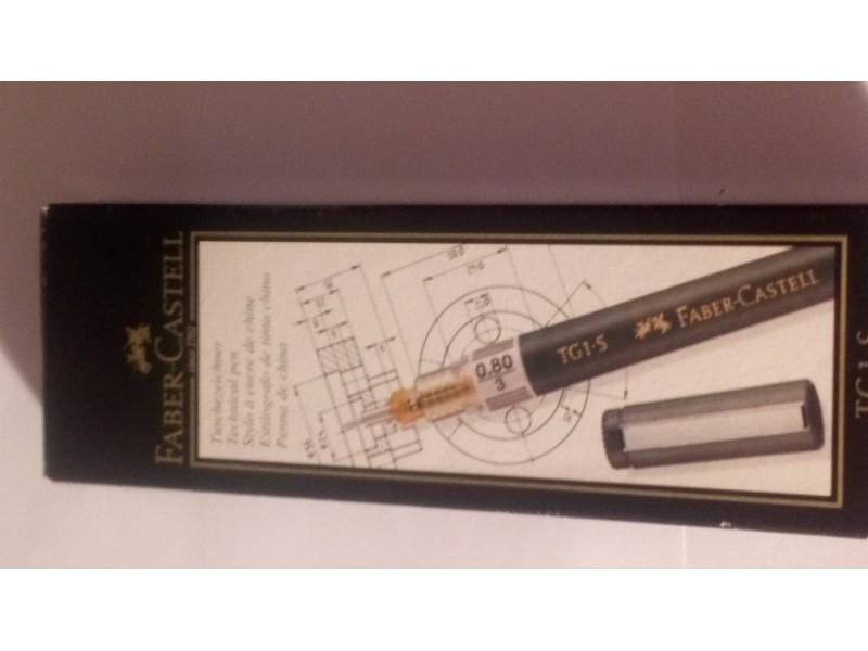 Faber-Castell rapidograf 0.8 NOVO