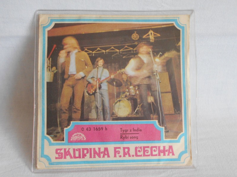 SKUPINA F.R.CECHA! ORIGINAL SINGL ČEŠKE ROCK GRUPE!5/5