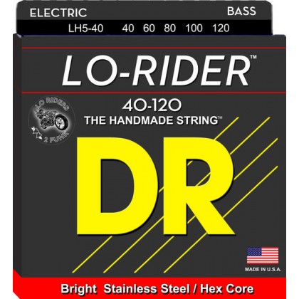 Music box
DR Lo Rider LH5-40 žice za petožičanu bas gitaru