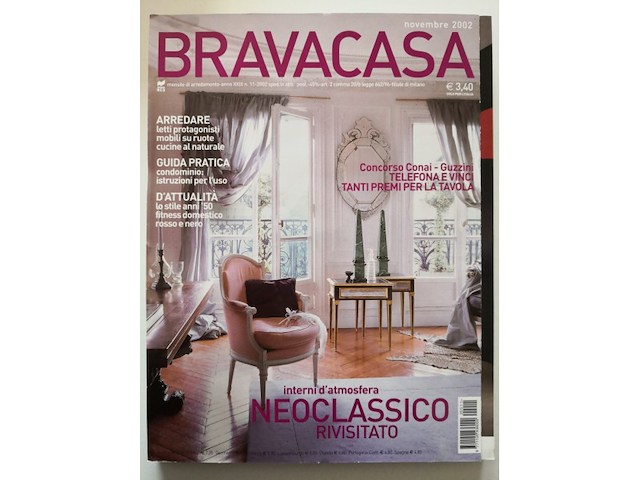 Bravacasa novembar 2002, 452 strane, ITALIJANSKI