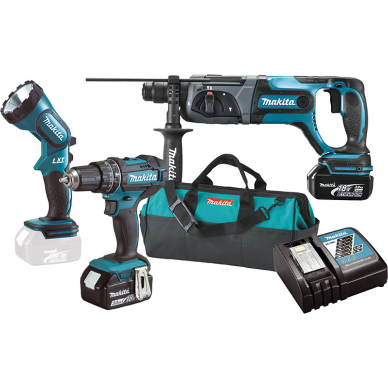 Makita - Akumulatorski set LXT DLX3043