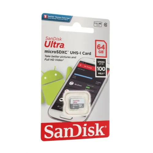 Memorijska kartica SanDisk SDXC 64GB Ultra Micro 100MB/s Class 10 UHS-I