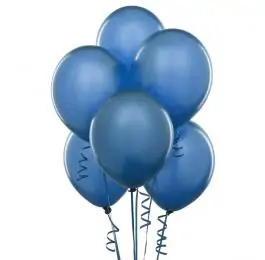 Gumeni baloni tamno plava Festo 50kom