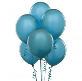 Gumeni baloni svetlo plava Festo 50kom