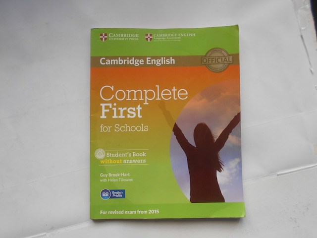Engleski, Cambridge English complete first, B2,udžbenik