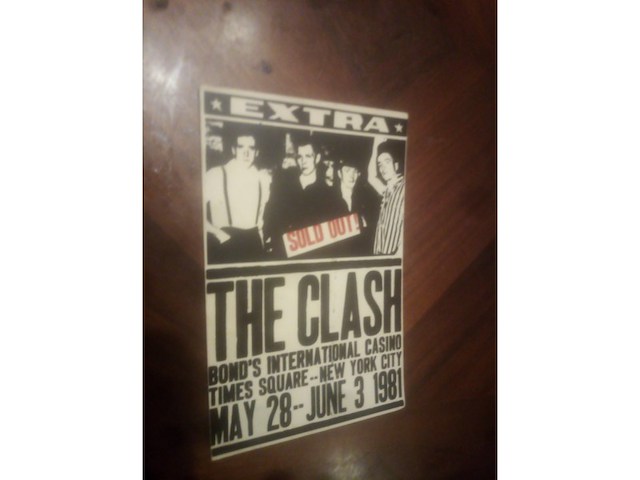 The Clash - Bond`s International Casino - New York 1981