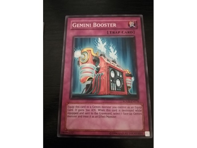 Yu-GI-OH!- Gemini Booster