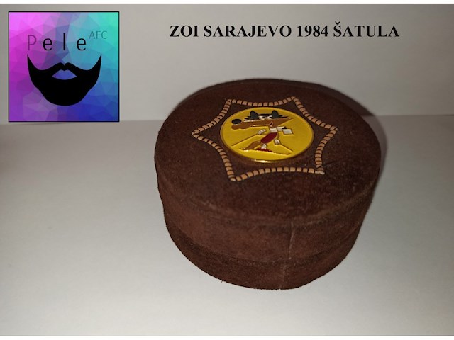 ZOI Sarajevo 1984. satula (kutija za nakit) - RARITET