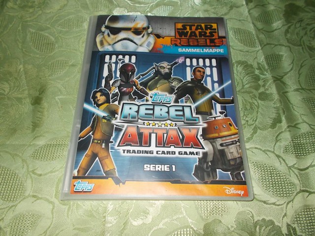 Star Wars Rebel Attax - Topps - fali 47 od 186 kartica