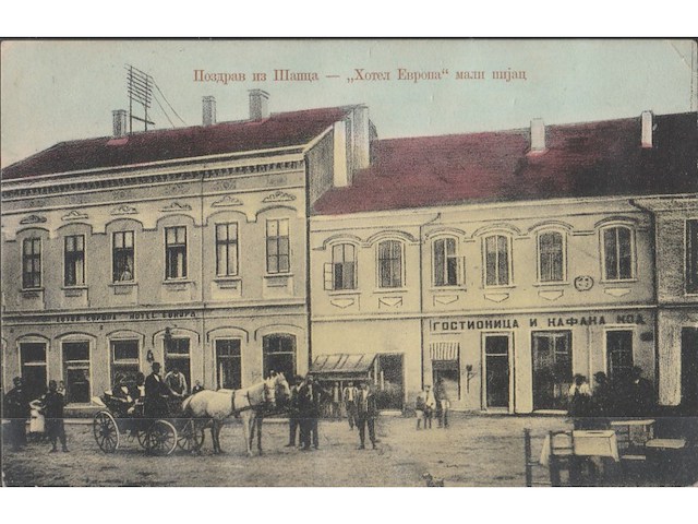 Sabac - Hotel * Evropa * 1911