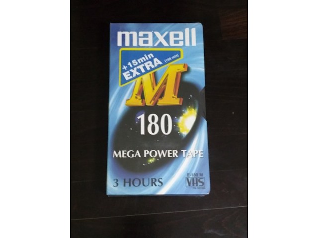 MAXELL M 180 + 15 min - U CELOFANU