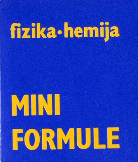 Fizika hemija mini formule