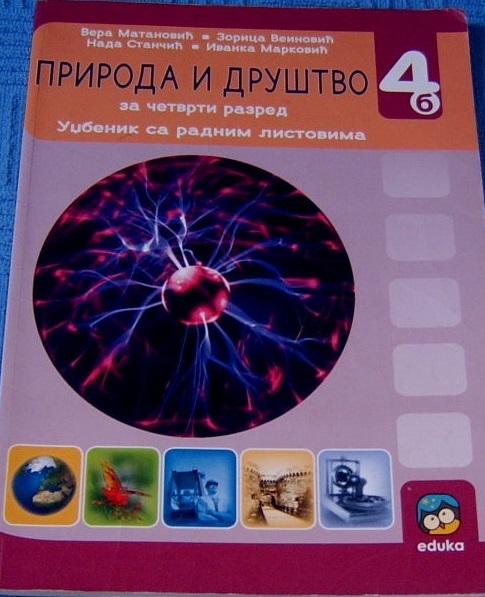 Priroda i društvo 4b udžbenik sa radnim listovima za 4 razred Eduka