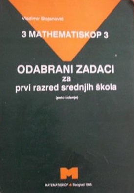 Odabrani zadaci za 1 razred srednjih škola