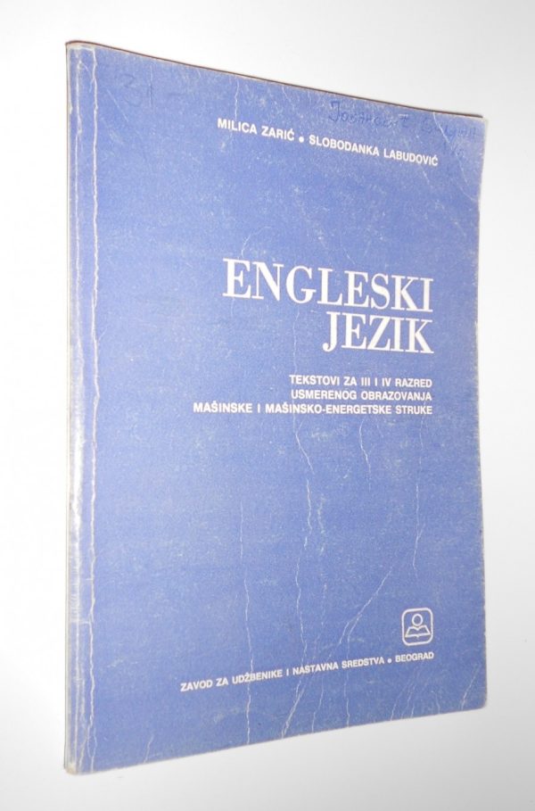 Engleski jezik – tekstovi za III i IV razred mašinske i mašinsko-energetske struke