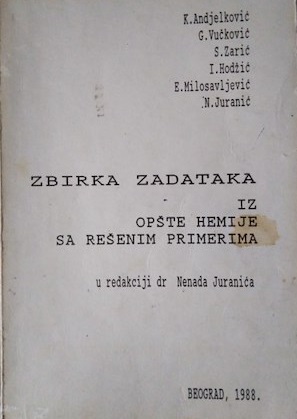 Zbirka zadataka iz opšte hemije sa rešenim primerima