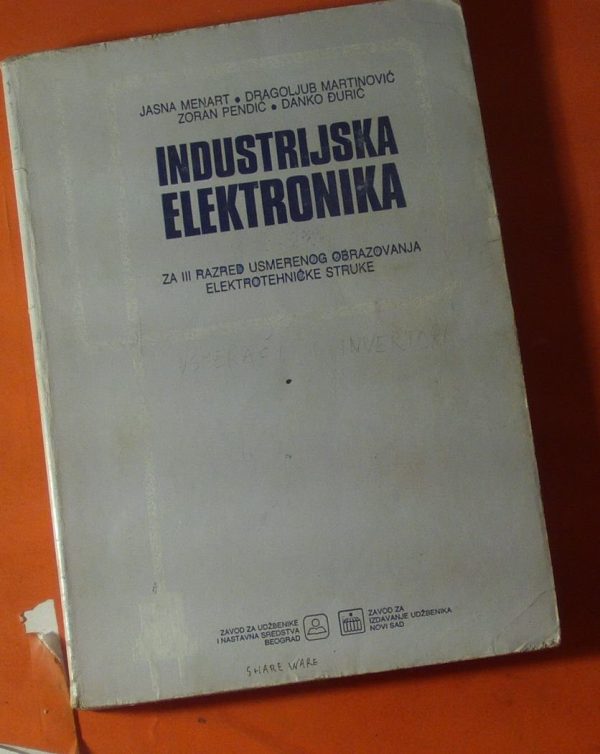 Industrijska elektronika – za III razred usmerenog obrazovanja elektrotehničke struke