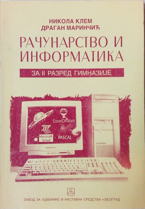 Računarstvo i informatika za 2 razred gimnazije Zavod