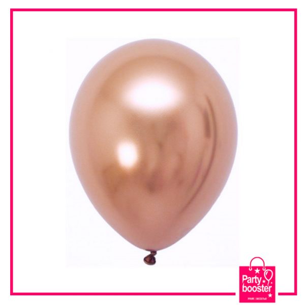 12in Lateks Hrom Balon ( Rose gold )