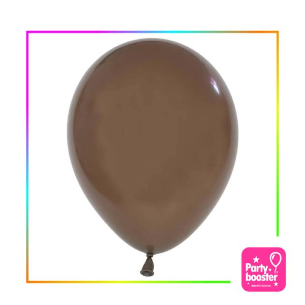 12in Lateks Pastel Balon (Braon)