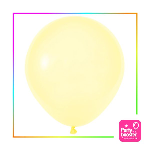 12in Lateks Pastel Balon ( Nežno Žuti )