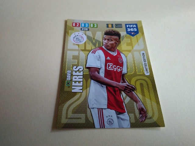 Adrenalyn XL FIFA 365 2020 Limited edition - Neres