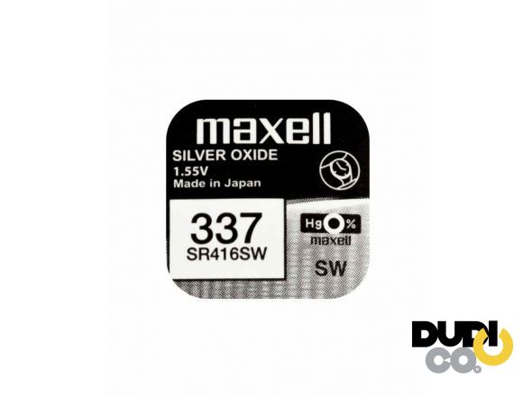 MAXELL silver oxid baterija SR416SW 1PAK (337)