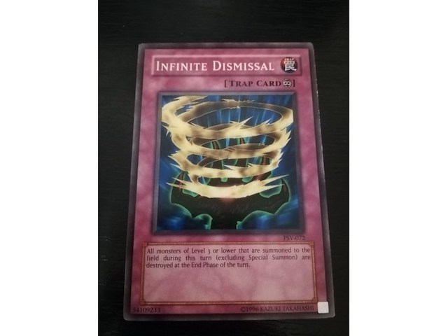 Yu-GI-OH!- Infinite Dismissal