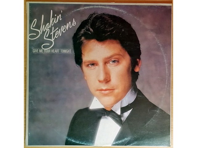 LP SHAKIN` STEVENS - Give Me Your Heart... (1983) VG+