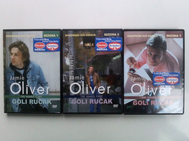 Džejmi Oliver - Goli ručak, prve tri sezone (6xDVD)