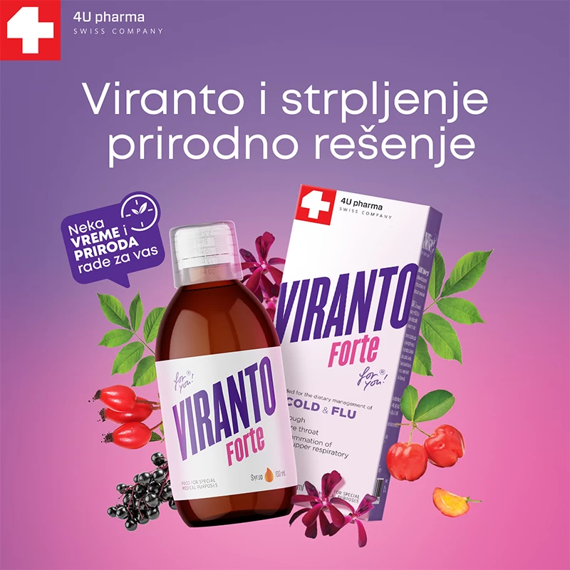 VIRANTO Forte for you sirup 100ml 4UPharma