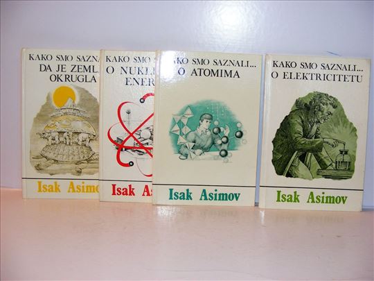 Isak Asimov Kako smo saznali 1-4 komplet