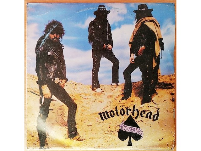 LP MOTORHEAD - Ace Of Spades (1981) 2. pressing, VG+