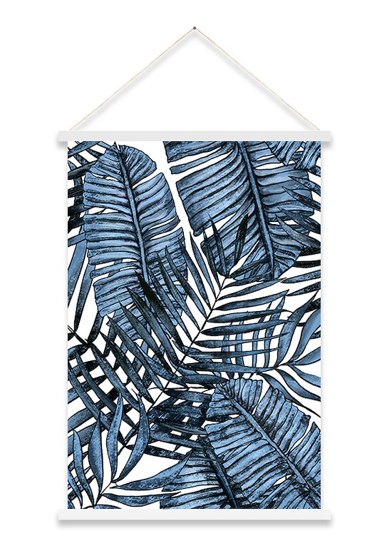 SLIKA KAKAMONO 60x90 - KARA26507 - Blue Palm