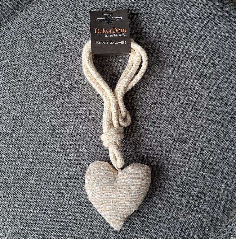 Magnet za zavese HEARTS G282 - White