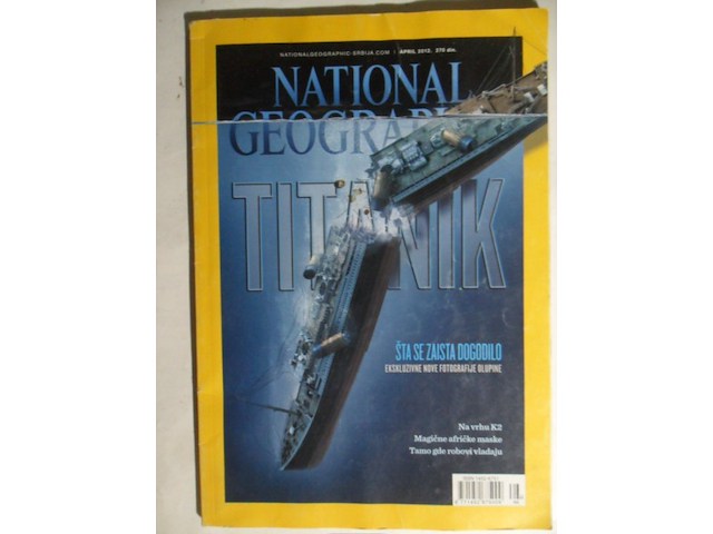 NATIONAL GEOGRAPHIC Titanik-šta se zaista dogodilo