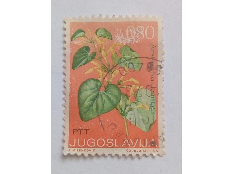 Jugoslavija Cveće 0,80